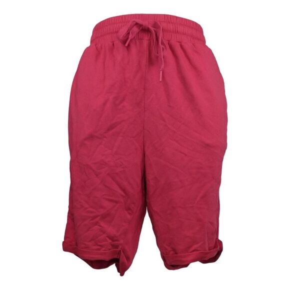 zuda | Shorts | Zuda Petite Zknit Cuffed Bermuda Shorts Drawcord Womens ...